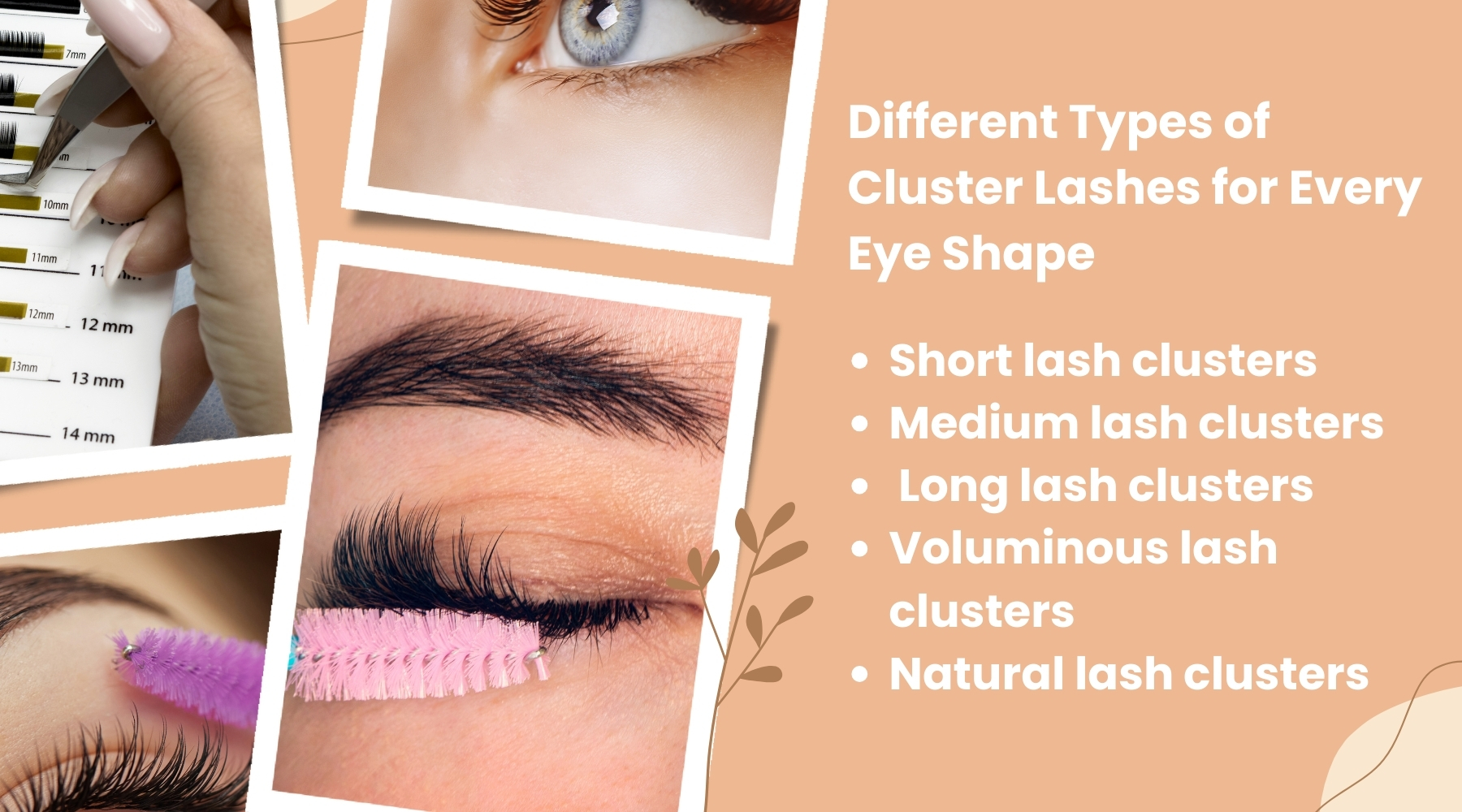 Types of Cluster Lashes: A Simple Guide for Stunning Eyes