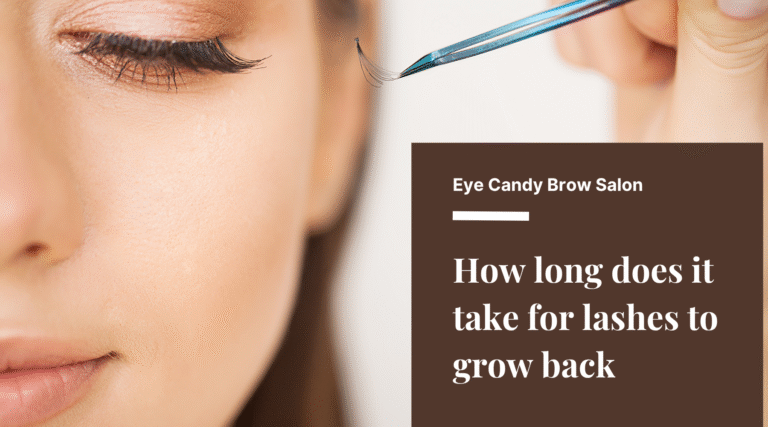 How long does it take for lashes to grow back | Eye Candy